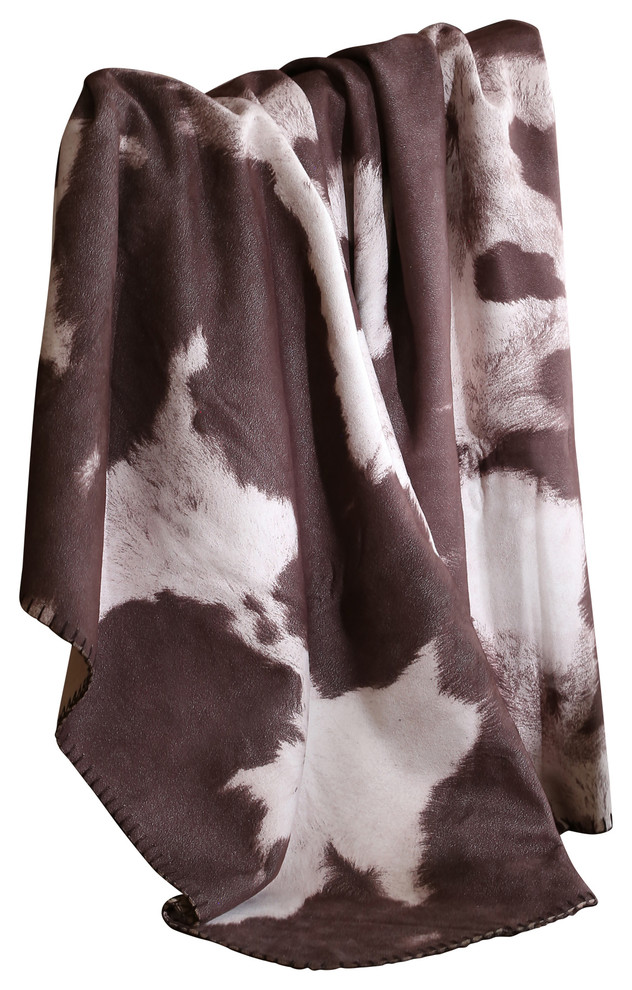 Cow Hide Throw - Contemporary - Throws - by Carstens | Houzz