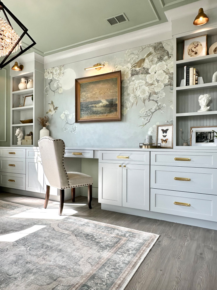 Modern Victorian Office design - Victorian - Home Office - Charleston ...