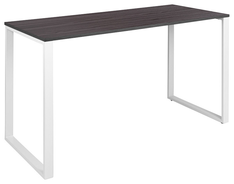Commercial Grade Industrial Style Office Desk, 55" Length ...