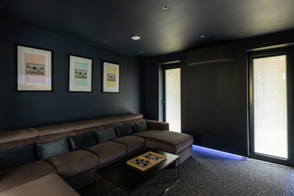 The Hut - Cinema Room - Modern - Home Theater - West Midlands - by ...