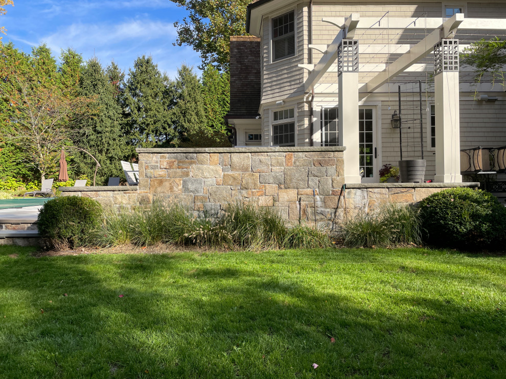 Darien New Pool & Patio - Modern - Patio - New York - by Barbara Wilson ...