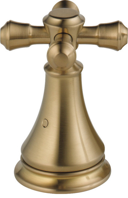 Delta Cassidy Tub Cross Handles, Set of 2 - Transitional - Tub And ...