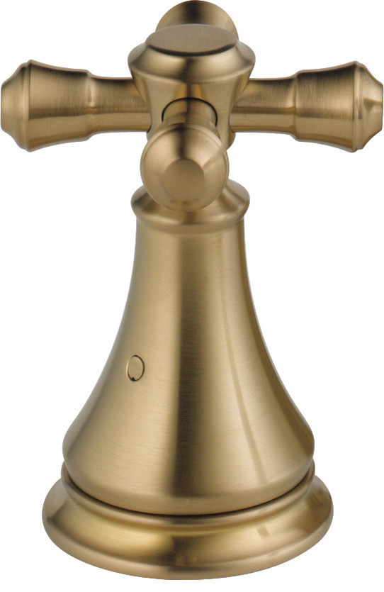 Delta Cassidy Tub Cross Handles, Set of 2 - Transitional - Tub And ...