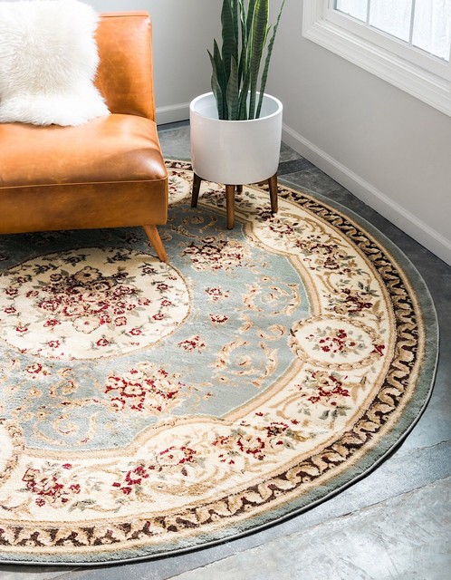 Area Rug Royale Collection, Round 8' - Traditional - Area Rugs - by ...