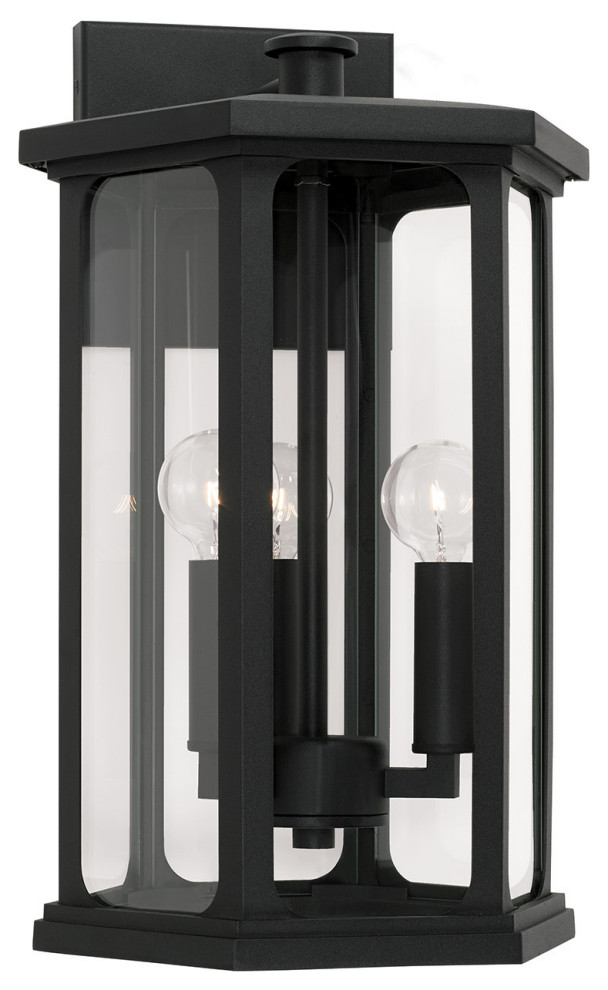 Capital Lighting 946631 Walton 3 Light 16" Tall Outdoor Wall ...