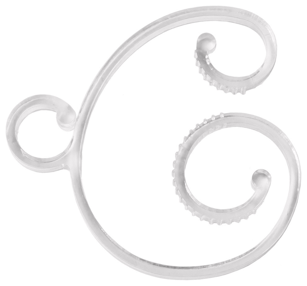 10ct All in One Deck Banister and Mantle Clips - Traditional - Hardware ...