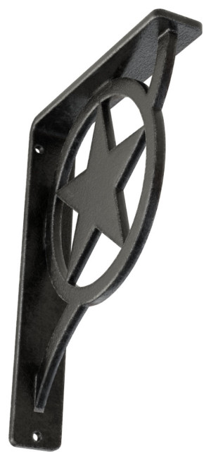 Austin Wrought Iron Bracket, 1 1/2"Wx5 1/2"Dx8"H - Southwestern ...