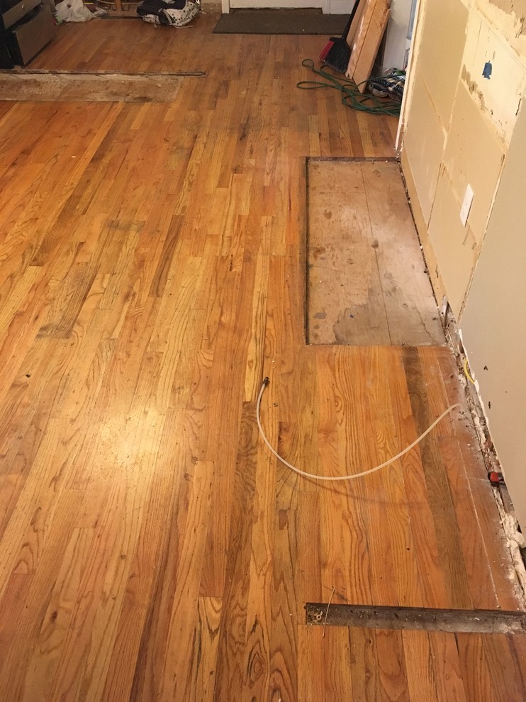 Need help with hardwood floor patching