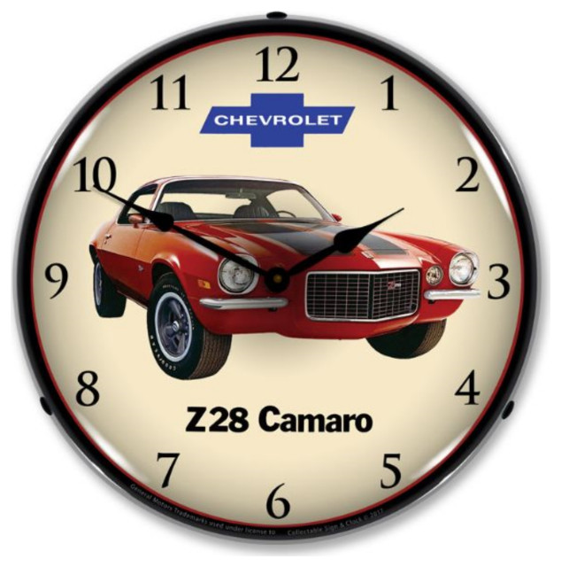 GM1701720 1972 Z28 Camaro Clock - Midcentury - Wall Clocks - by ...