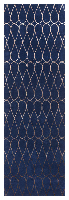 Hand Tufted Naya Wool Rug NY-5247, 2' x 3' - Contemporary - Area Rugs ...