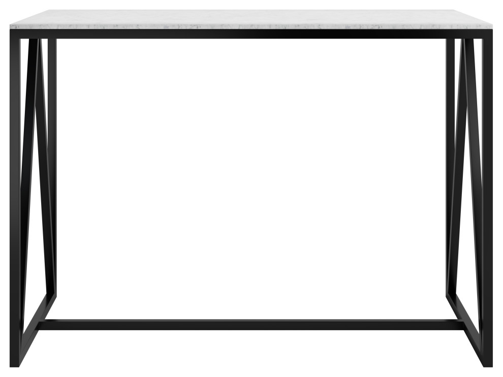 Abel Counter Table, Black - Transitional - Indoor Pub And Bistro Tables ...