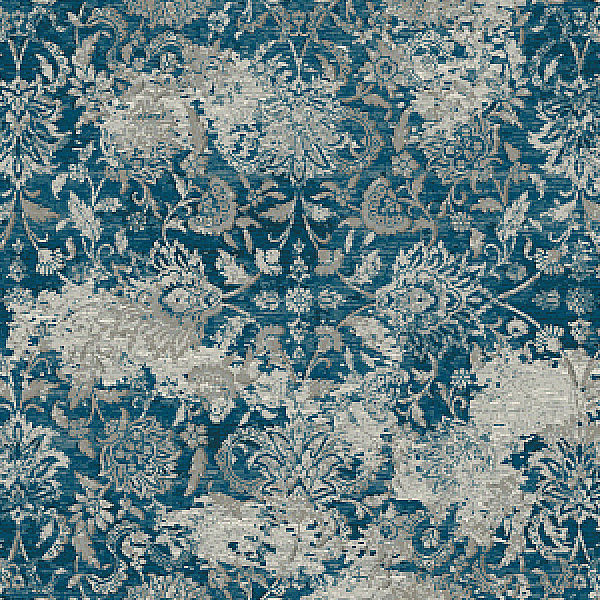 Dynamic Rugs Regal 89536 Rug, Blue/Grey, 2'0" x 3'5" - Contemporary ...