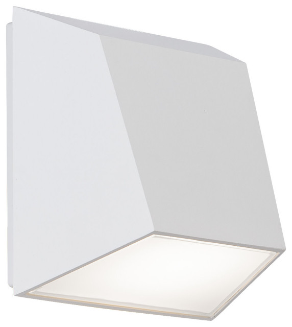 WAC Lighting WS-W27106-30 Atlantis 6" Tall LED Outdoor Wall - Modern ...