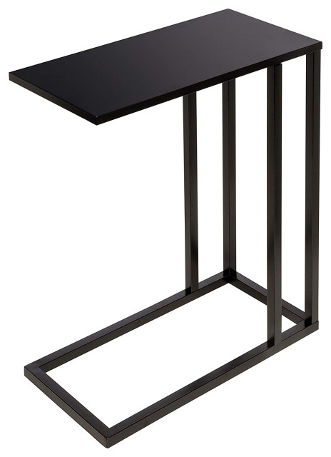 Rectangle End Table, Black - Transitional - Nightstands And Bedside ...