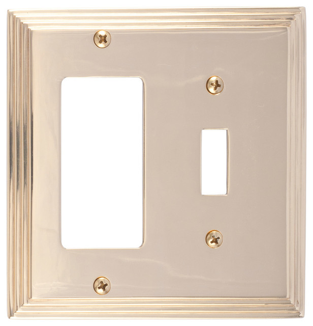 Classic Steps Double, 1-Switch With 1-Gfci - Traditional - Switch ...