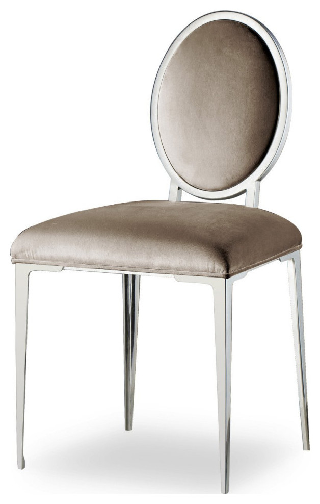 Leah Vanity Chair Dark Vadit Chocolate - Contemporary - Vanity Stools ...