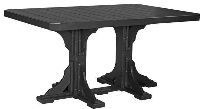 Poly Square Table - Transitional - Outdoor Pub And Bistro Tables - by ...