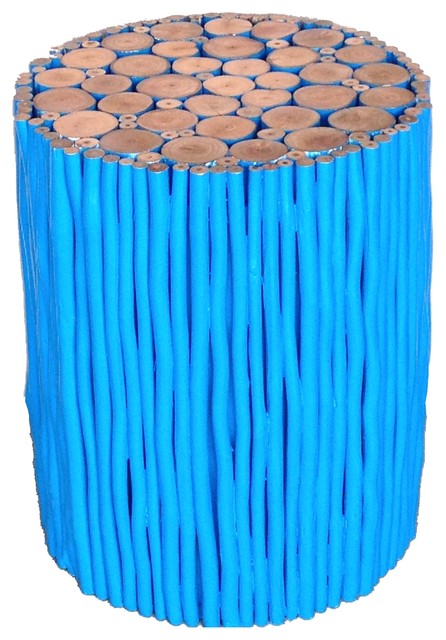 Natural Stick Stool - Contemporary - Bar Stools And Counter Stools - by ...