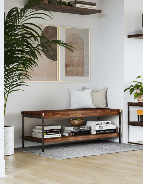 Soho bench - Transitional - Accent And Storage Benches - by LIEVO | Houzz