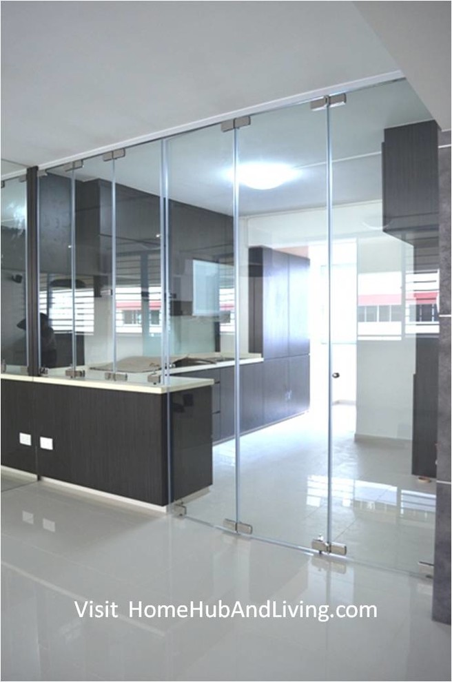 Stylish Designed Modern Kitchen (Counter Top Island) with Frameless ...