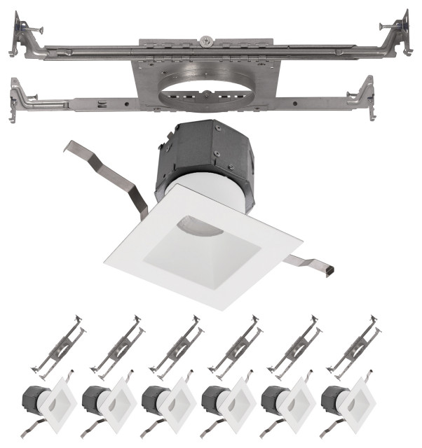 Pop-in 4in LED New Construction Recessed, White - Recessed Lighting ...