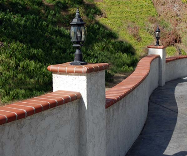 Retaining Brick Stucco Wall - San Diego - by GAC Contracting Inc | Houzz UK
