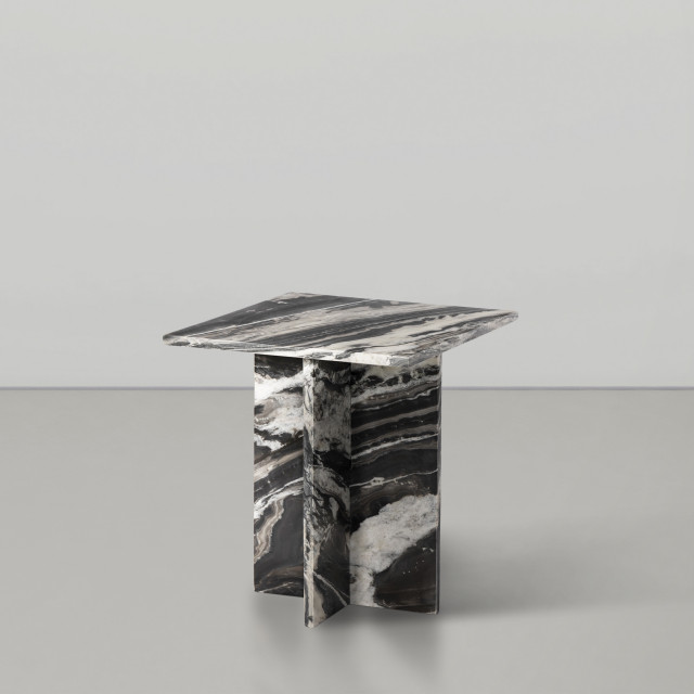 Verona Marble Coffee Table - Contemporary - Side Tables And End Tables ...