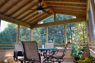 Screened Porch and Deck in Raleigh, NC - Traditional - Porch - Raleigh ...