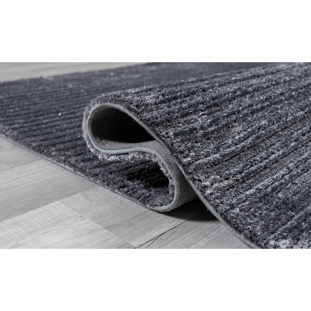 5" x 7" Gray Modern Shimmery Area Rug - Contemporary - Area Rugs - by ...