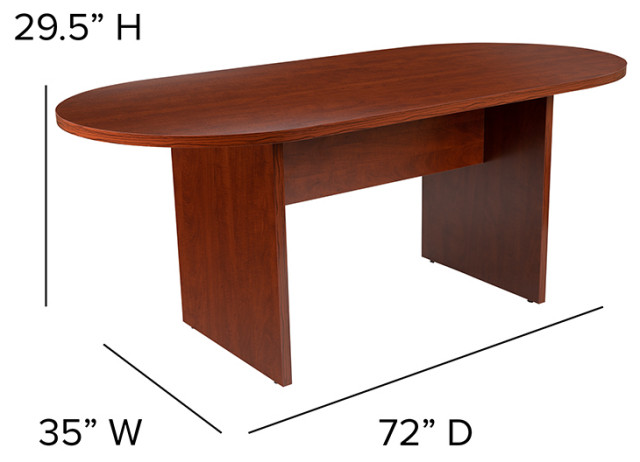 6FT Cherry Conference Table - Modern - Kitchen And Dining Furniture ...