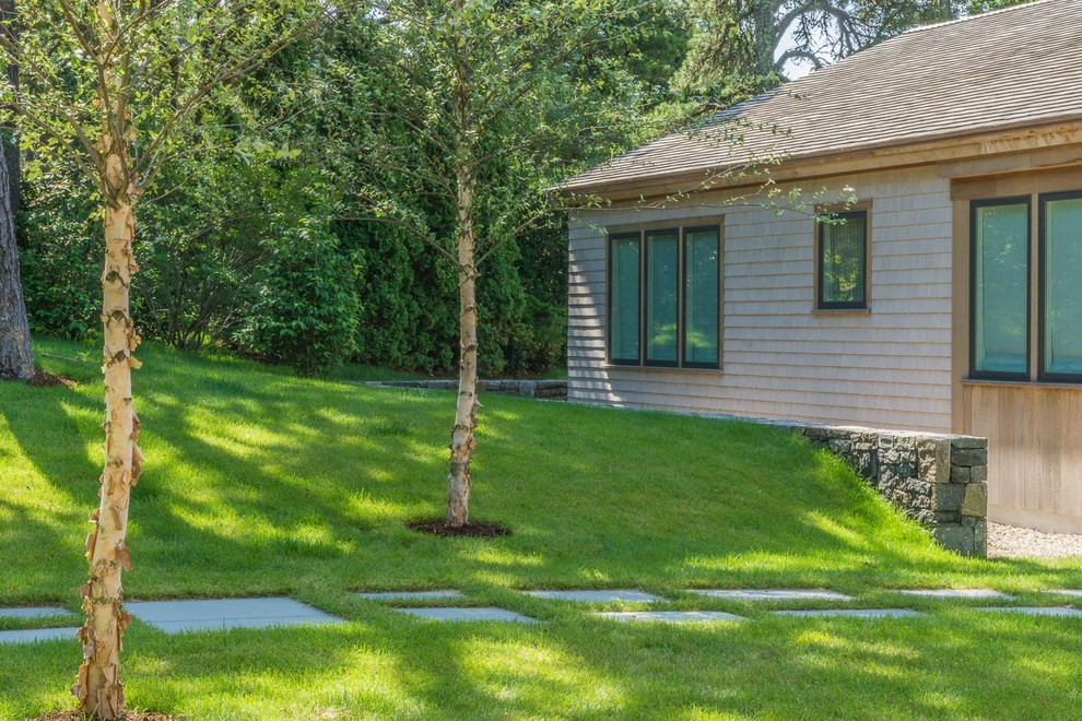 Modern Cape Cod Landscape Design Orleans Massachusetts - Contemporary ...