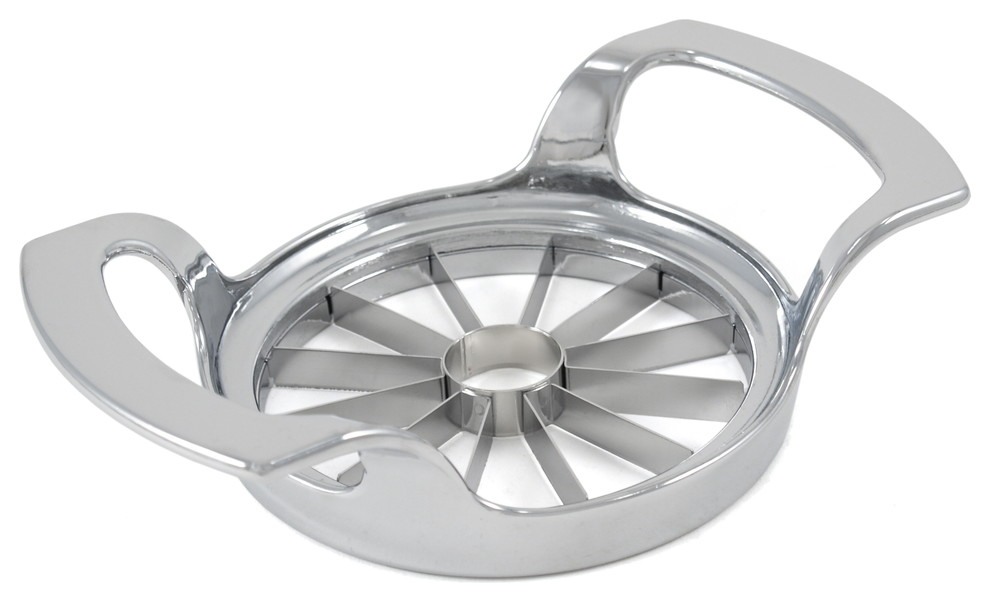 BigKitchen Metal 12 Slice Apple Wedger - Contemporary - Food Slicers ...