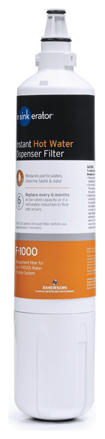 InSinkErator Water Filter, F-1000 - Contemporary - Water Filtration ...