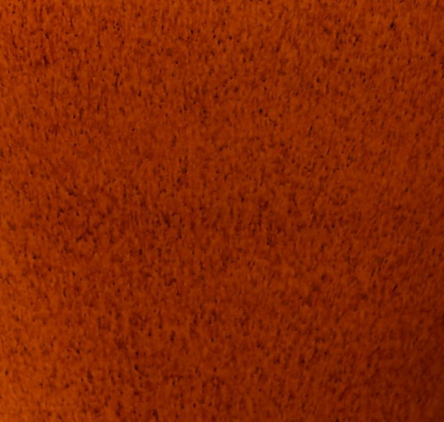 Luxe Fat Oversize MidCentury Modern Ginger Jar Orange Rust Finial ...