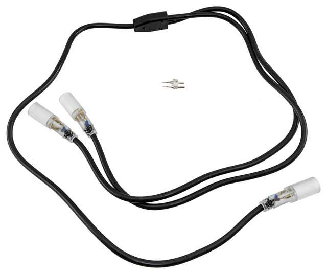 LED Y Connector For 1/2" Rope Lights - Traditional - Lighting Hardware ...
