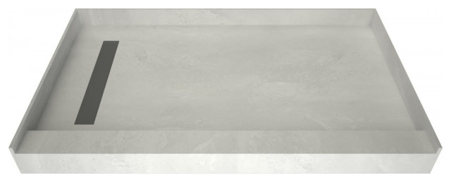 Redi Trench 36x42 Shower Pan Left Tileable Trench - Transitional ...