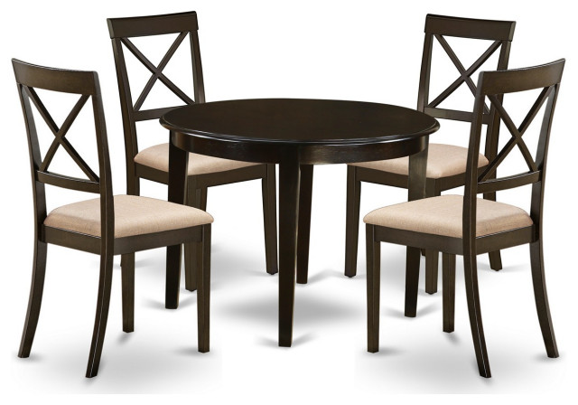 Small Table Round Table and Dining Chairs - Dining Sets - by PARMA HOME ...