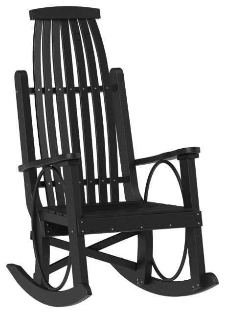Poly Grandpa's Rocker - Transitional - Outdoor Rocking Chairs - by ...