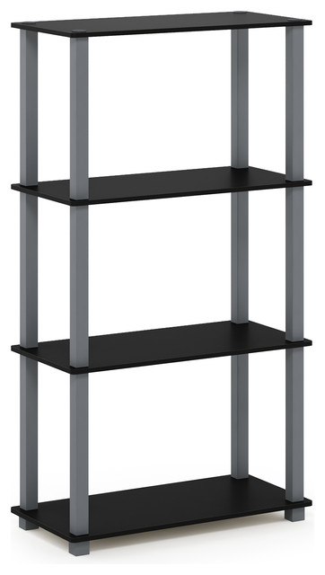Turn-S-Tube 4-Tier Multipurpose Shelf Display Rack With Square Tube ...