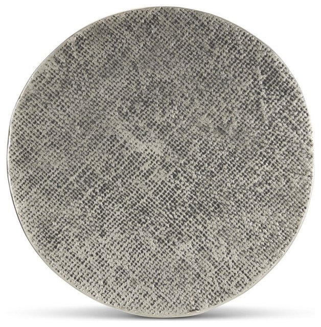 Kabeen Silver Accent Table - Contemporary - Side Tables And End Tables ...