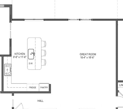 How can I place reading lamps in an open floor plan?