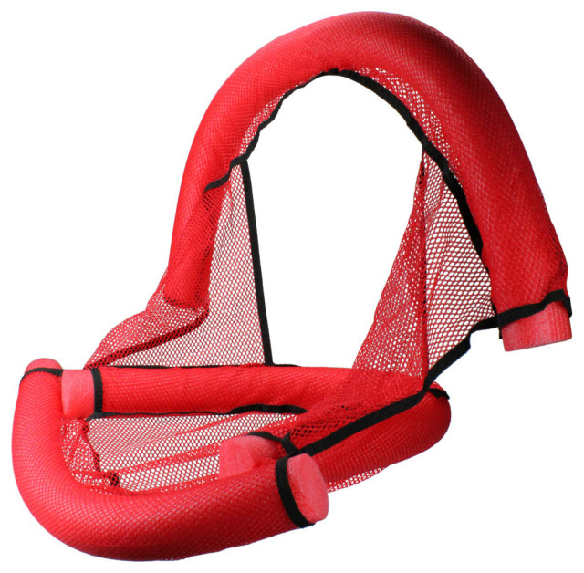 Inflatable Red and Black Foam Noodle Fun Seat 30" - Modern - Pool Toys ...