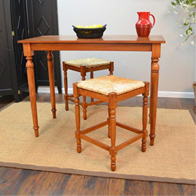 French Country Counter Stool - Beach Style - Bar Stools And Counter ...