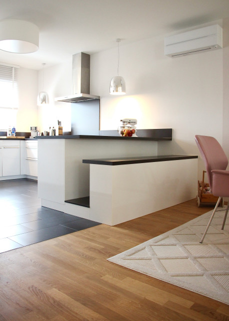 Neugestaltung Offener Wohn/Essbereich im Einfamilienhaus - Küche ...