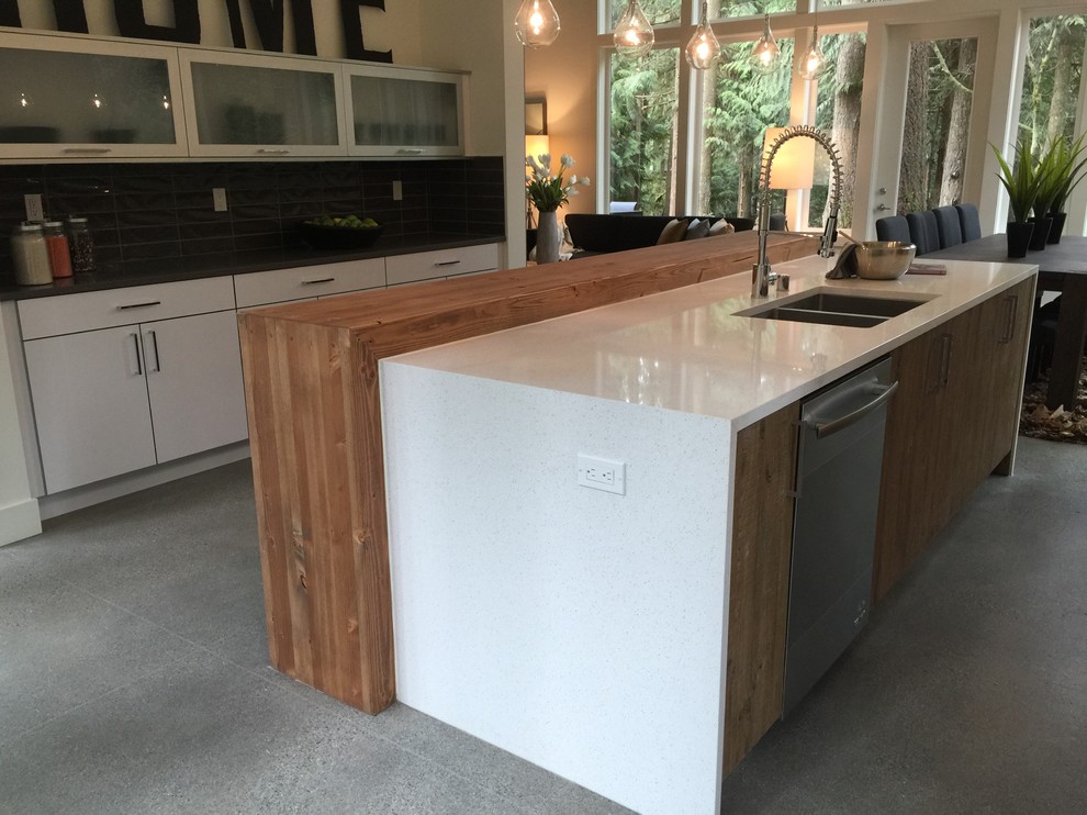 Duvall Custom home - Modern - Kitchen - Seattle - by Haight Carpet ...