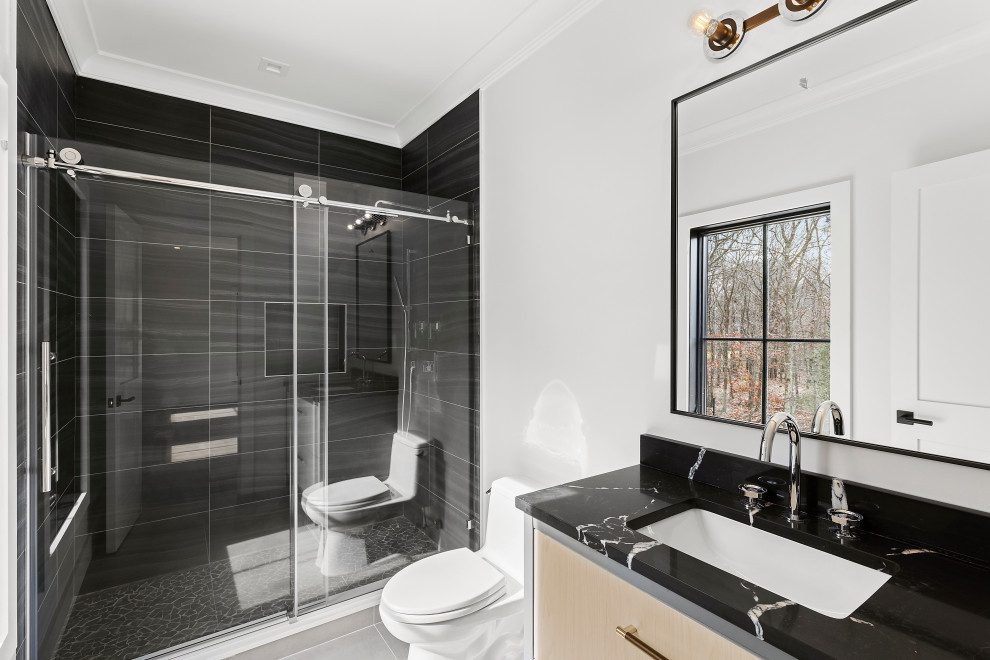 Peach Farm Lane, Long Island, NY - Contemporary - Bathroom - New York ...