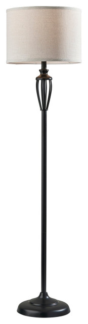 Joshua Floor Lamp - Traditional - Floor Lamps - by Adesso | Houzz