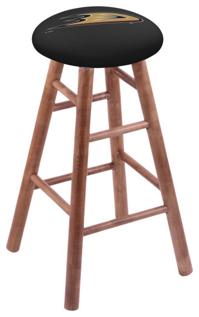 Holland RC Anaheim Ducks 36" Swivel Maple Bar Stool - Medium ...