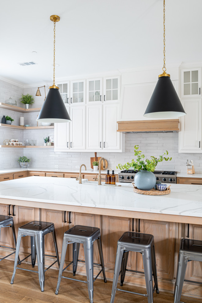 Modern Farmhouse Kitchen Restoration | Prosper, TX - Farmhouse ...