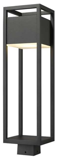 Light Outdoor Post Mount Fixture - Modern - Post Lights - by Bison ...